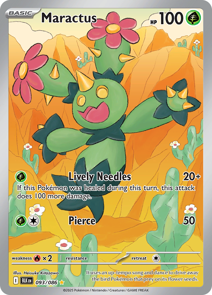 Maractus - 093/086 - Illustration Rare – Drawn