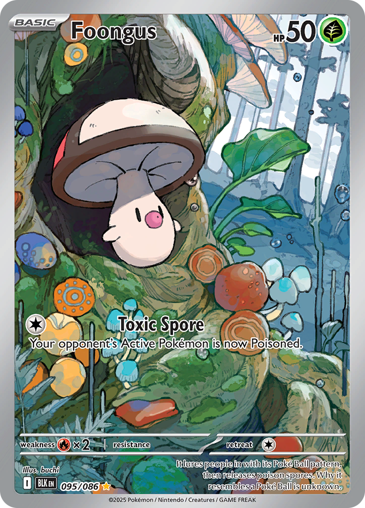 Foongus - 095/086 - Illustration Rare – Drawn
