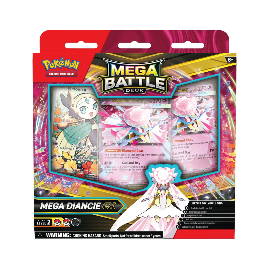 Mega Battle Deck - Mega Diancie ex – Drawn