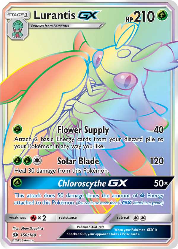 Lurantis GX - 150/149 - Hyper Rare (Español) – Drawn