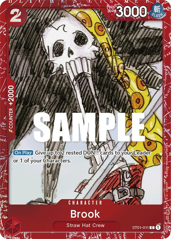 Brook (Premium Card Collection -ONE PIECE FILM RED Edition-) - ST01-01 ...